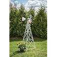 Amazon.com: 8 Ft Made in The USA Premium Aluminum Decorative Garden ...