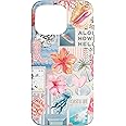 Amazon.com: Beachy Blue Coquette Coastal Collage Preppy Cute Aesthetic Case for iPhone 16 Pro ...