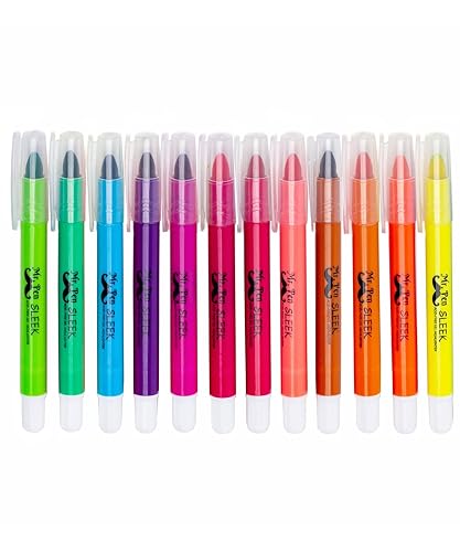 Mr. Pen- Highlighters, Gel Highlighter, Pack of 12, No Bleed ...