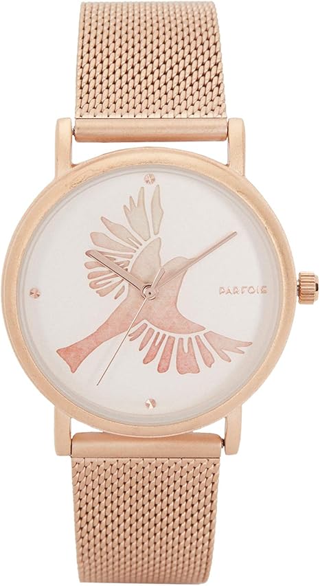 Parfois - Reloj Rose Gold - Mujeres - Tallas Única - Dorado: Amazon.es ...