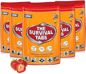 Food Supply Emergency Food Ration in 10 Days 120 tabs Survival MREs for ...