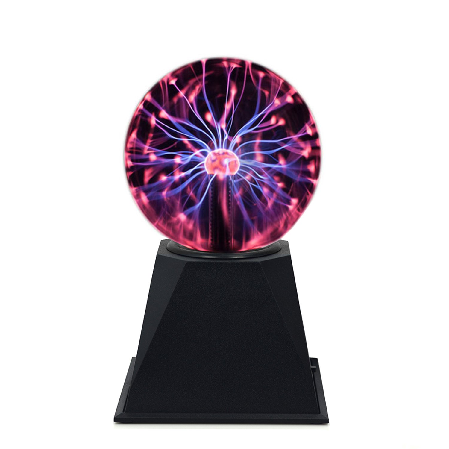Mua Unido Plasma Ball 4" Inch Sphere - Interactive Touch Responsive ...