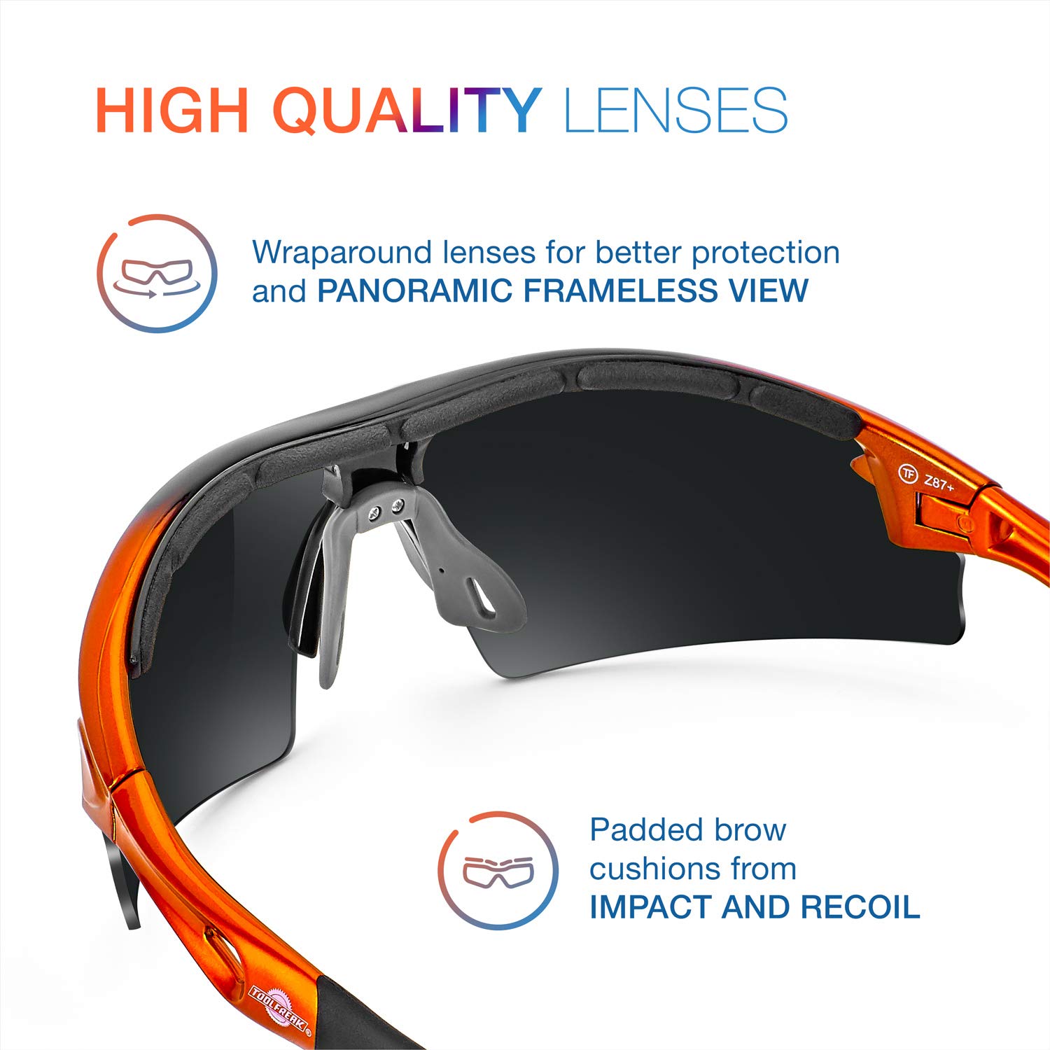 Mua Safety Glasses - UV & Impact Protection ANSI z87.1 Rated (Reevo ...