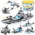 796 Pieces City Police Military Battleship Building Blocks Set Police ...
