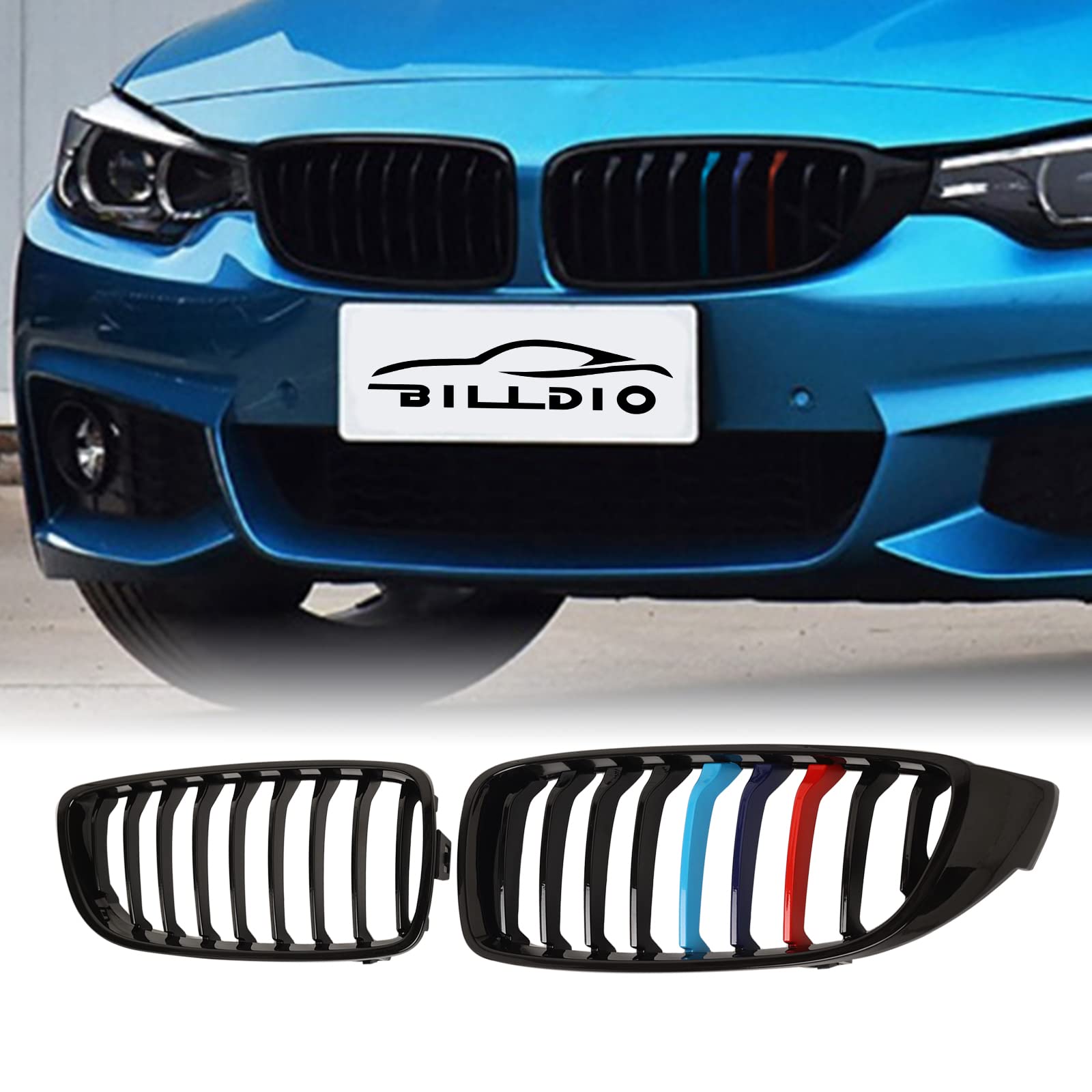 BILLDIO F32 Grille - Front Kidney Grill Color Grille Compatible With ...