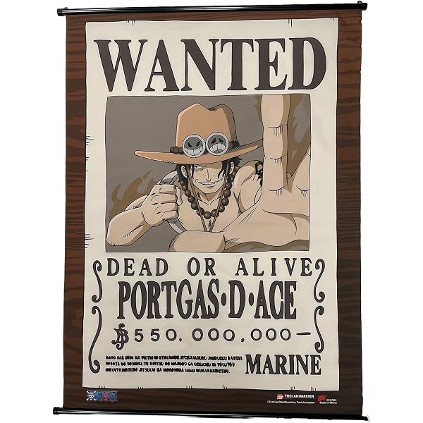 One Piece Ace Wanted Poster