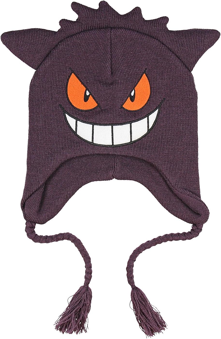 Amazon.com: Pokemon Gengar Face 3D Plush Laplander Beanie One Size ...