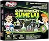 Playz Glow in The Dark Slime Lab Science Kit w/ 19+ Experiments to Make ...
