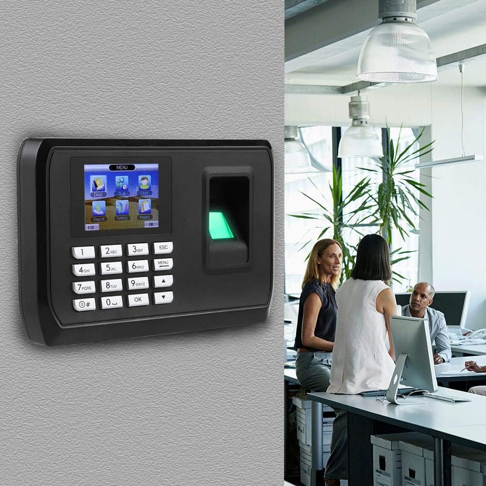 Fingerprint Attendance Machine 2.4 inch Display USB Biometric Time ...