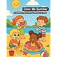 Color Me Summer: A Sunshine-Filled Coloring Adventure for Kids: Santini ...