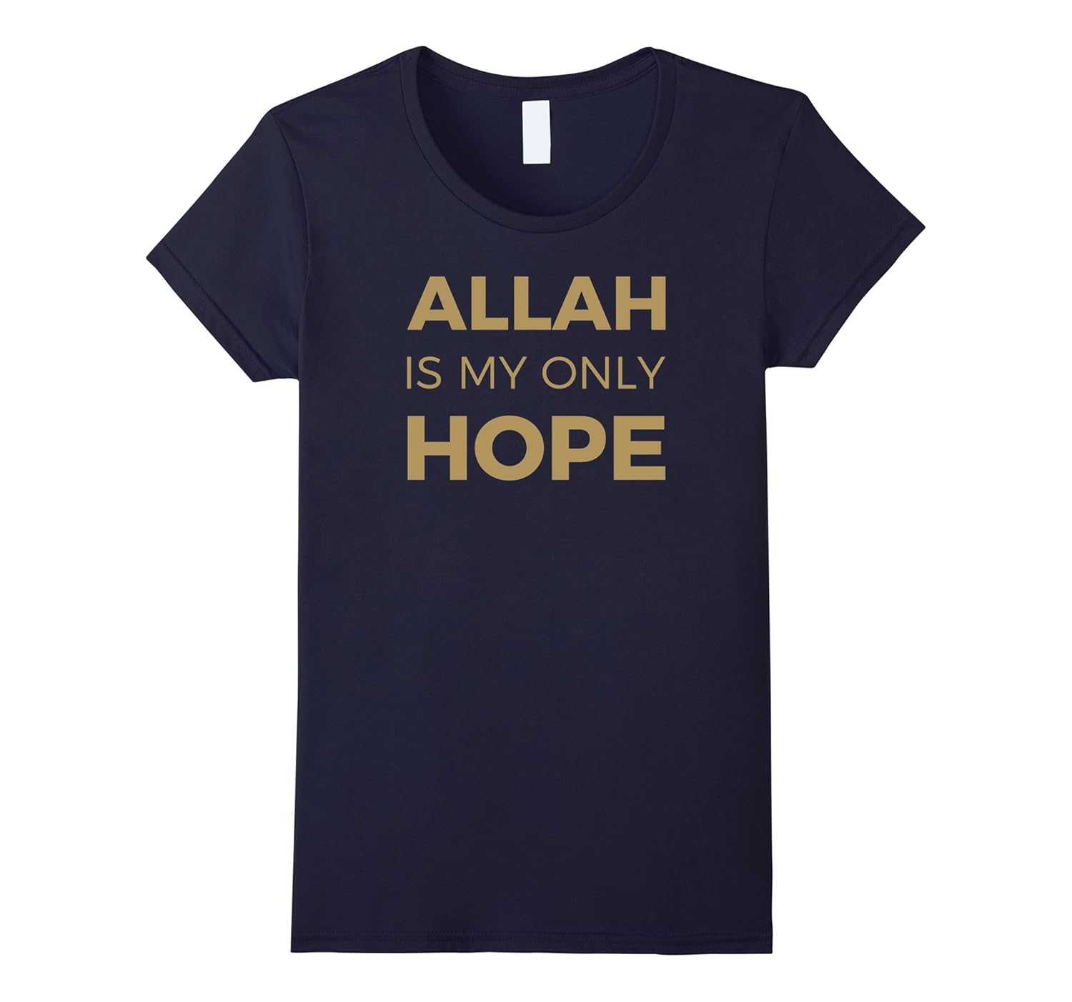 Allah IS My Hope Islam Islamic Spiritual T-shirt For Muslims-4LVS ...