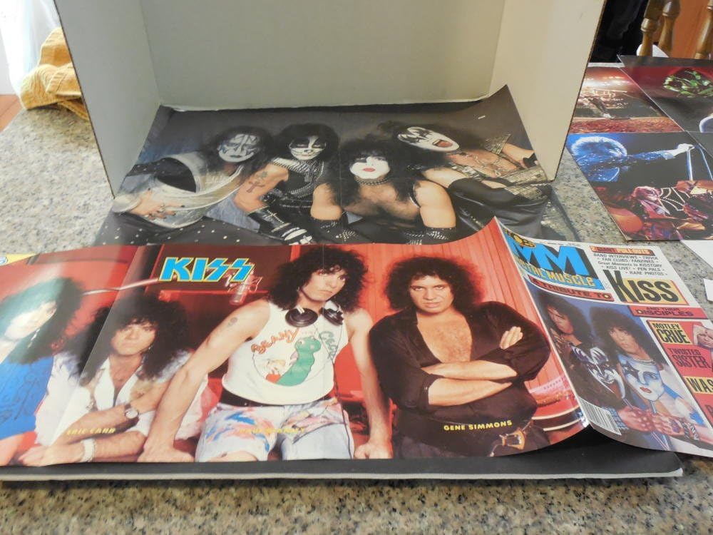3 Vintage Kiss Posters Lot C at Amazon's Entertainment Collectibles Store