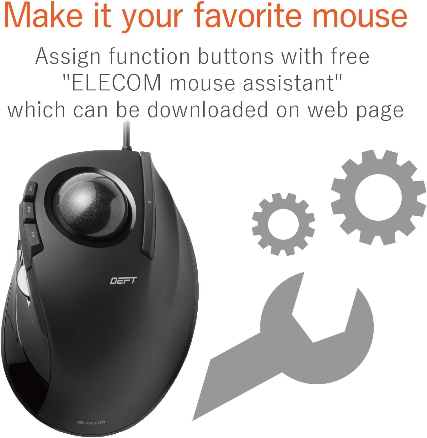 Elecom M-DT2URBK Scroll Wheel for PC / Mac 4 Way – BigaMart