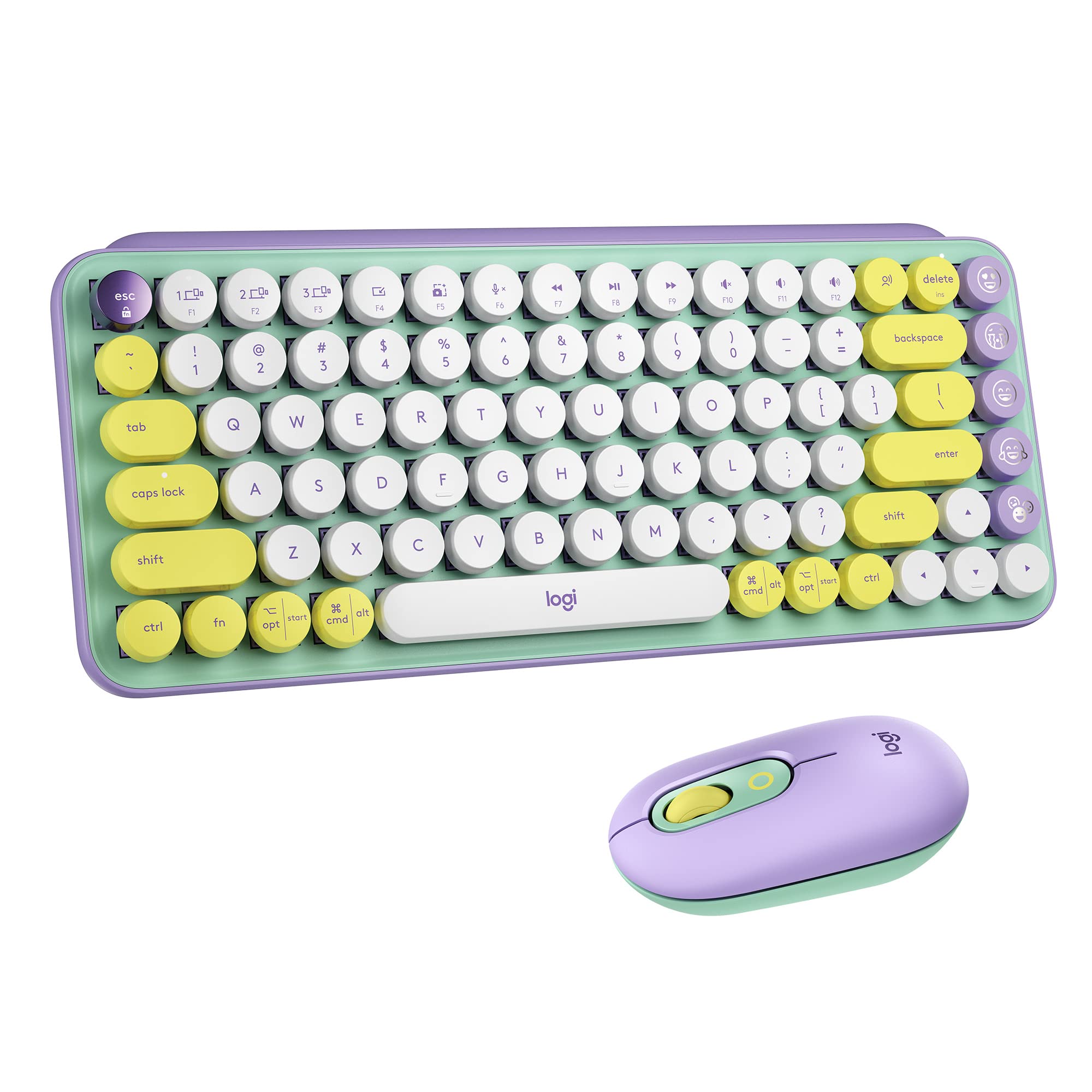Mua Logitech POP Wireless Mouse and POP Keys Mechanical Keyboard Combo ...