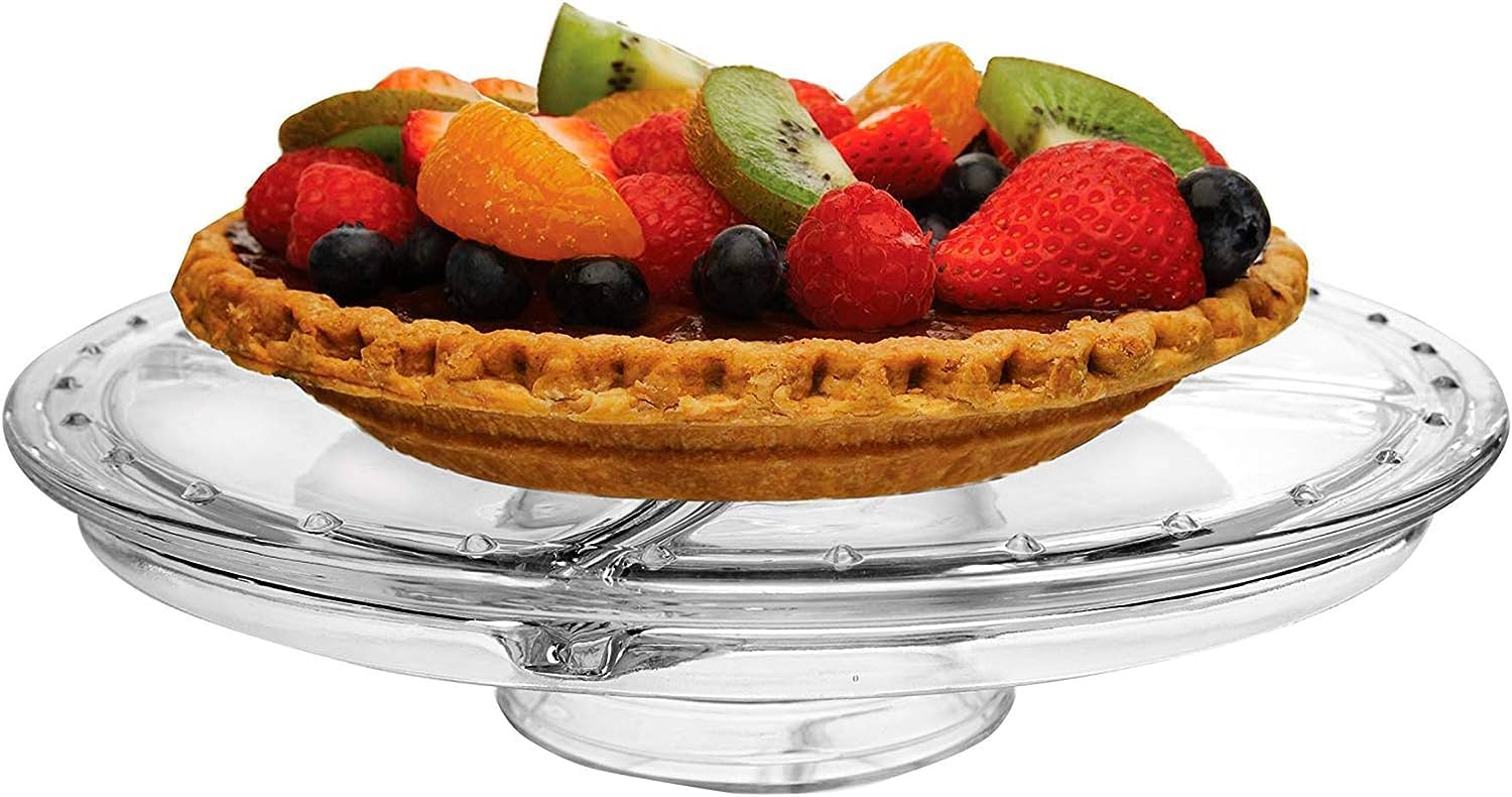 Mua JOEY'Z Extra Large (12") 6 in 1 Acrylic Cake Stand with Dome Lid ...