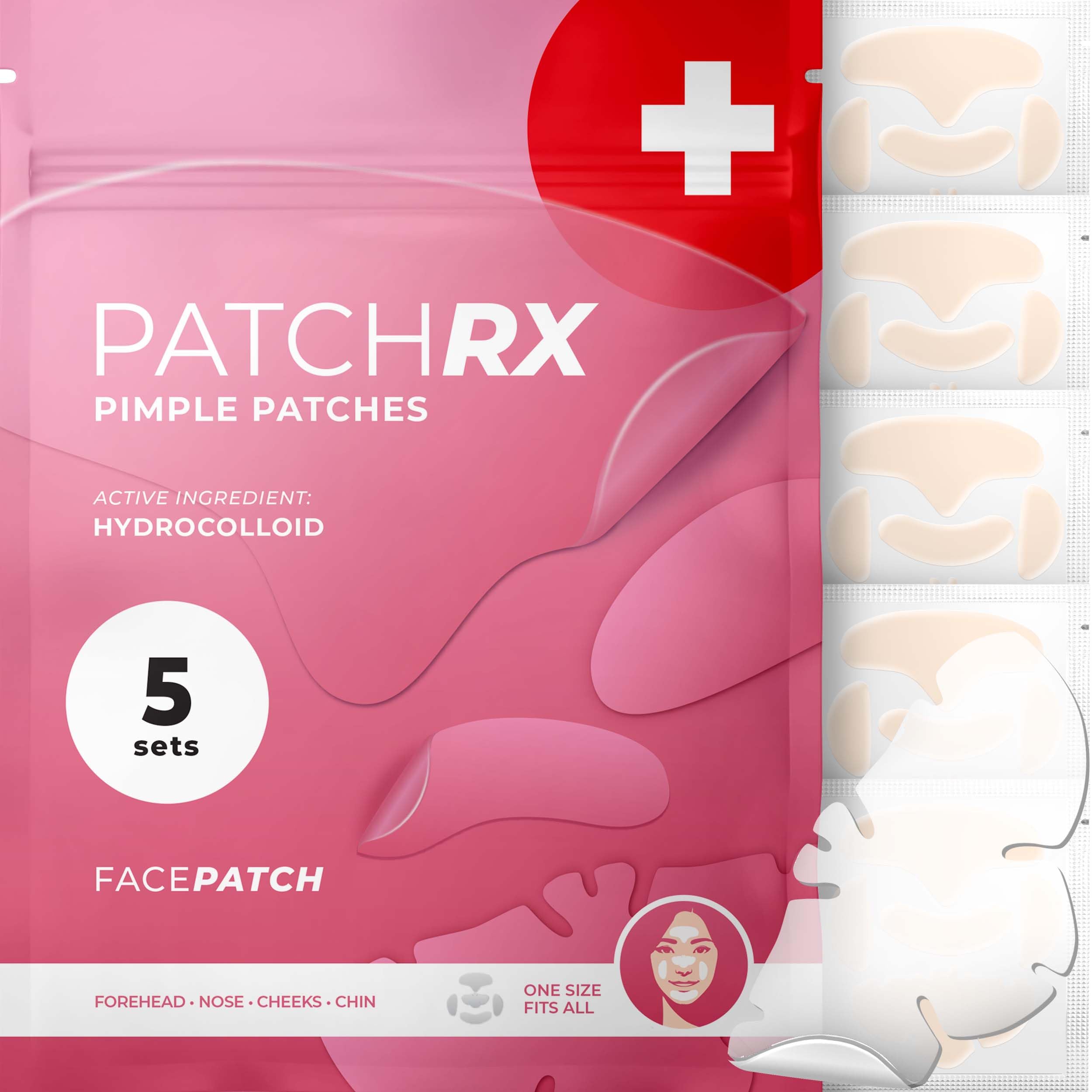 Mua PatchRx Full Face Pimple Patches (5 Sets), Reduce Pimples On Whole ...
