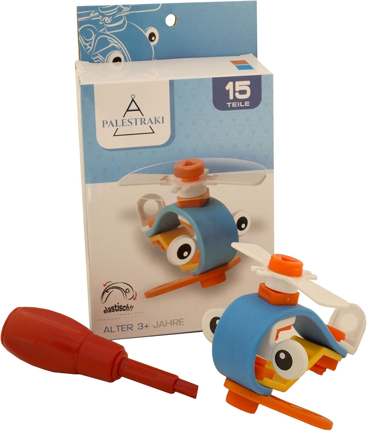 PALESTRAKI Vehicles for assembly – helicopter – children’s toy 3+ years ...