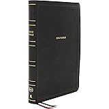 NKJV, End-of-Verse Reference Bible, Personal Size Large Print, Leathersoft, Black, Red Letter ...