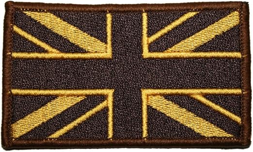 Union Jack UK Flag Badge Patch: Amazon.co.uk: Clothing