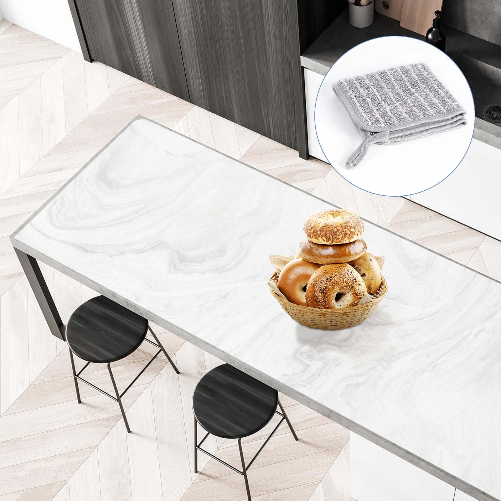 47 * 23.6" Silicone Mat, Large Heat Resistant Mats for Countertop ...