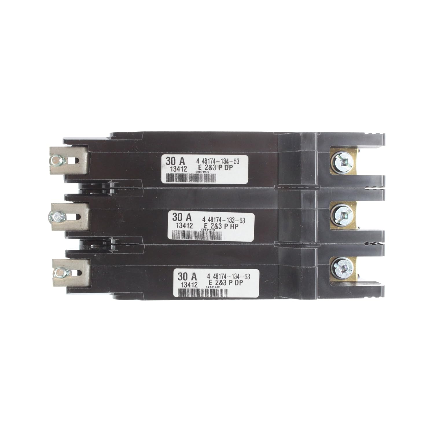 SCHNEIDER ELECTRIC EDB34030 Miniature Circuit Breaker 480Y/277-Volt 30 ...