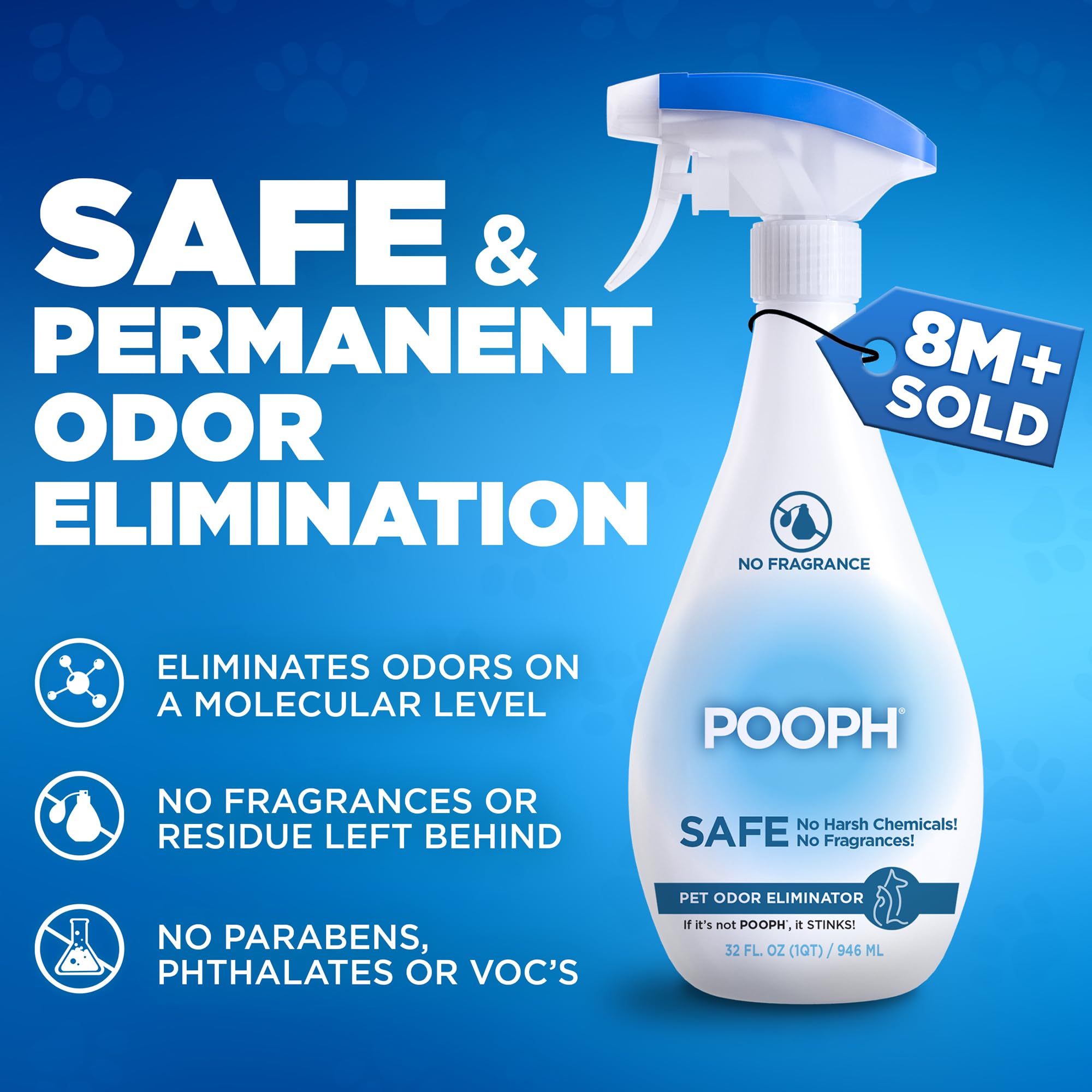 Mua POOPH® Pet Odor Eliminator – 32 fl oz Bottle – Organic, NO ...