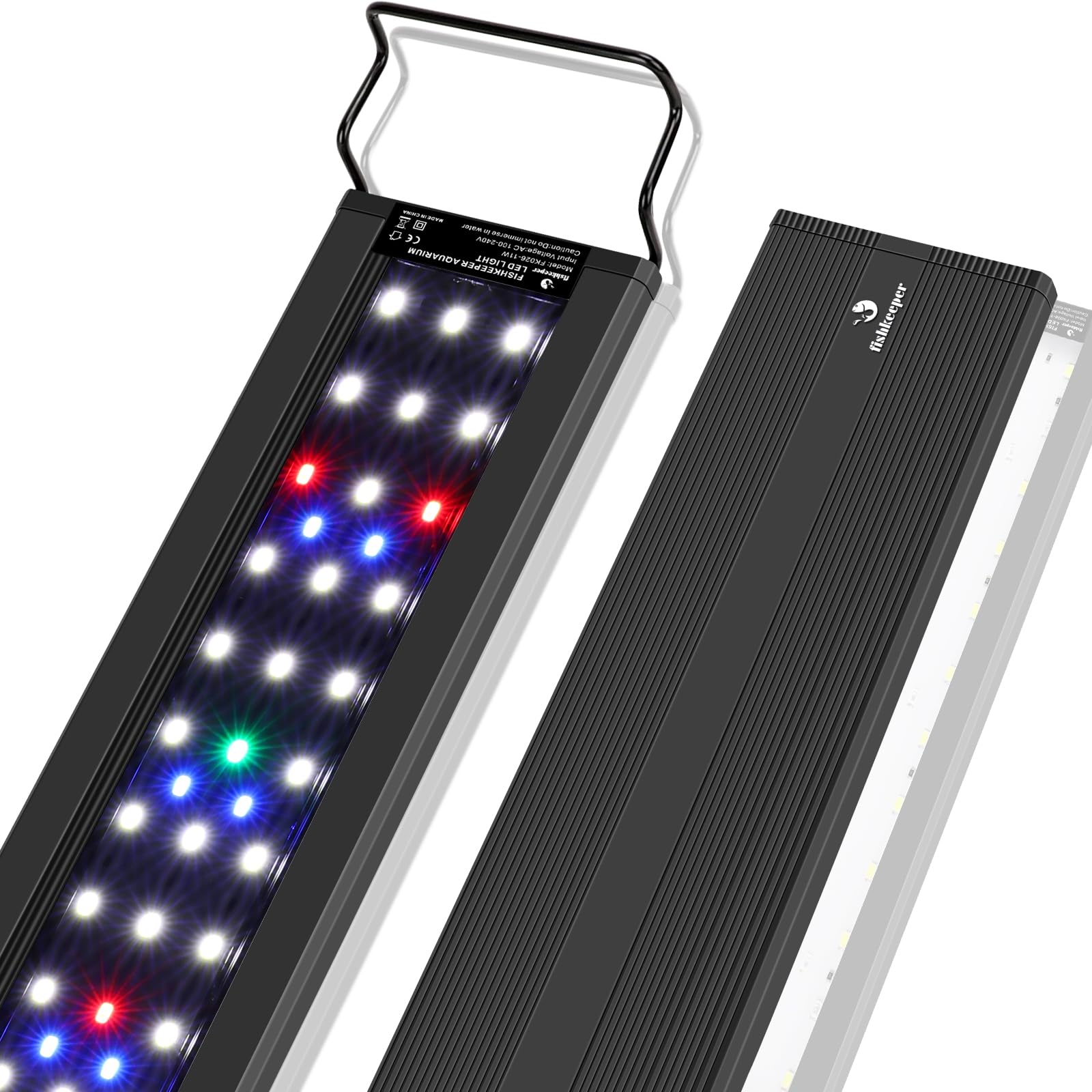 Mua fishkeeper 11W LED Aquarium Light, Ultra-Thin Full Spectrum Fish ...