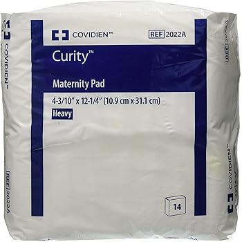 Amazon.com: Covidien 1580A Curity Winged Peri-Pad, 4" x 11" Size (Pack ...