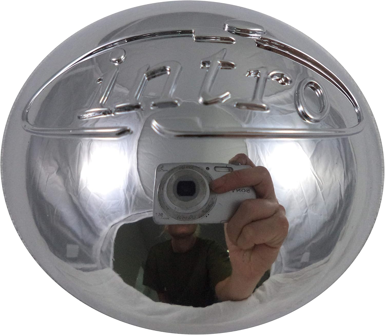 Amazon.com: Intro Wheels Chrome Custom Wheel Center Caps # 626285F-2 (1 ...