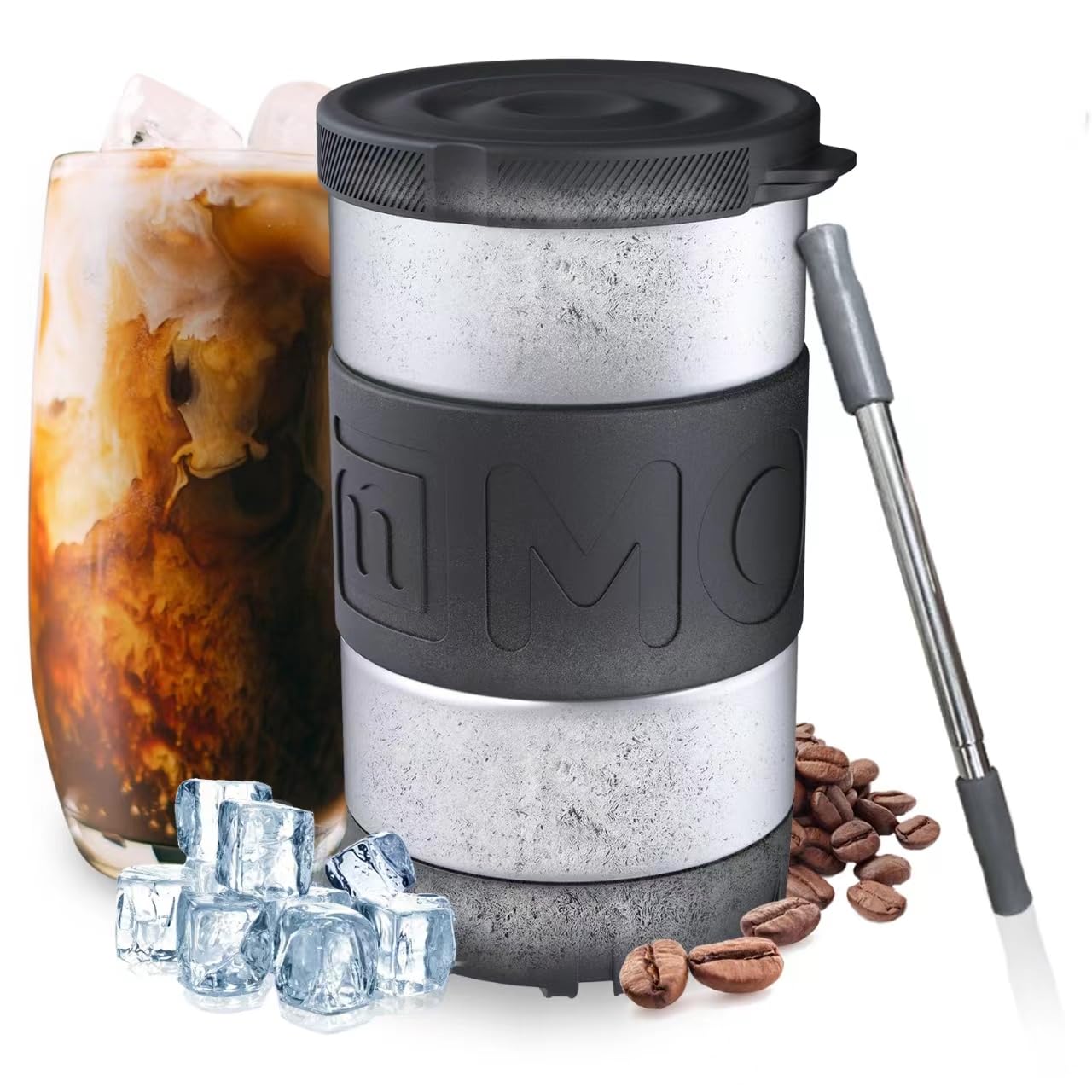 Mollbok Patented Instant Beverage Cooler, Anti-Crack Coffee Chiller ...