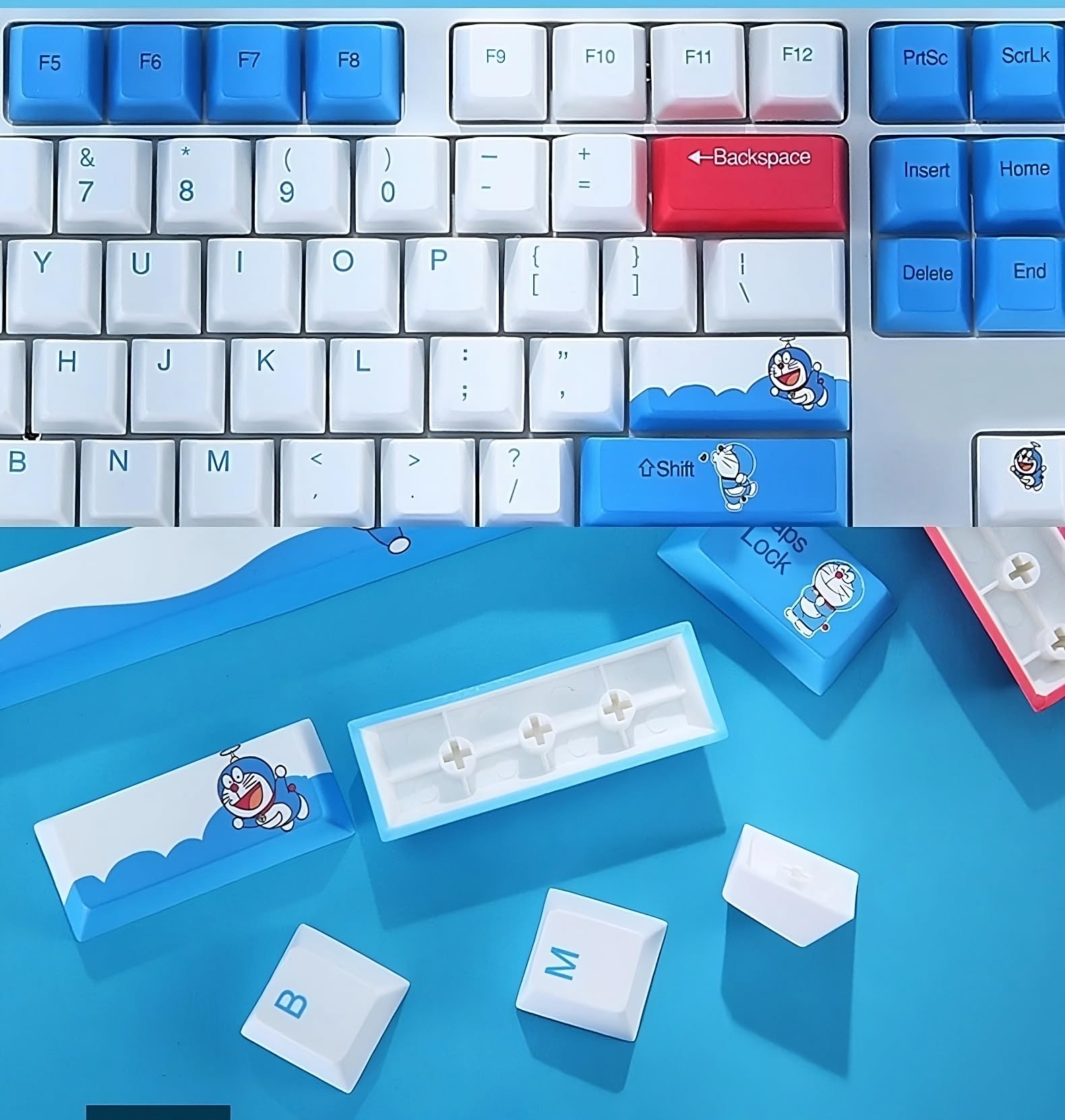 Mua Glacier PBT Dyed Sublimated Keycaps Full Set for Mechanical ...