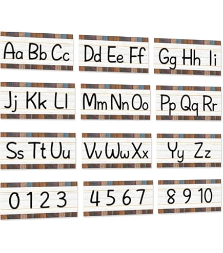 Small Letter Board Neutral Bulletin Board Letters | Wood Grain ...