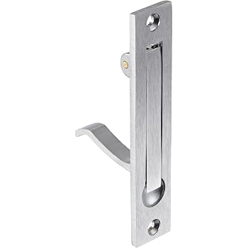 Rockwood 885.26D Brass Concealed Edge Pull, 1" Width x 4-1/4" Height ...