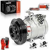 Amazon.com: AC A/C Compressor With Clutch, CO 27000C for 2003-2008 Toyota Corolla 1.8L, for 2003 ...