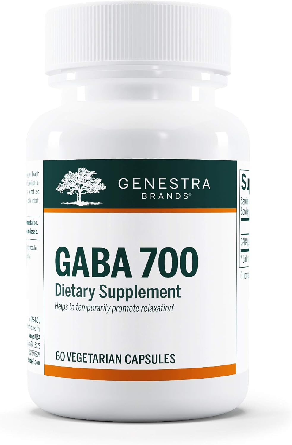 Amazon.com: Genestra Brands - GABA 700 - Gamma-Aminobutyric Acid ...