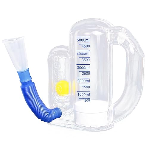 Incentive Spirometer Adult,Breathing Exercise Device for Lungs,Deep ...