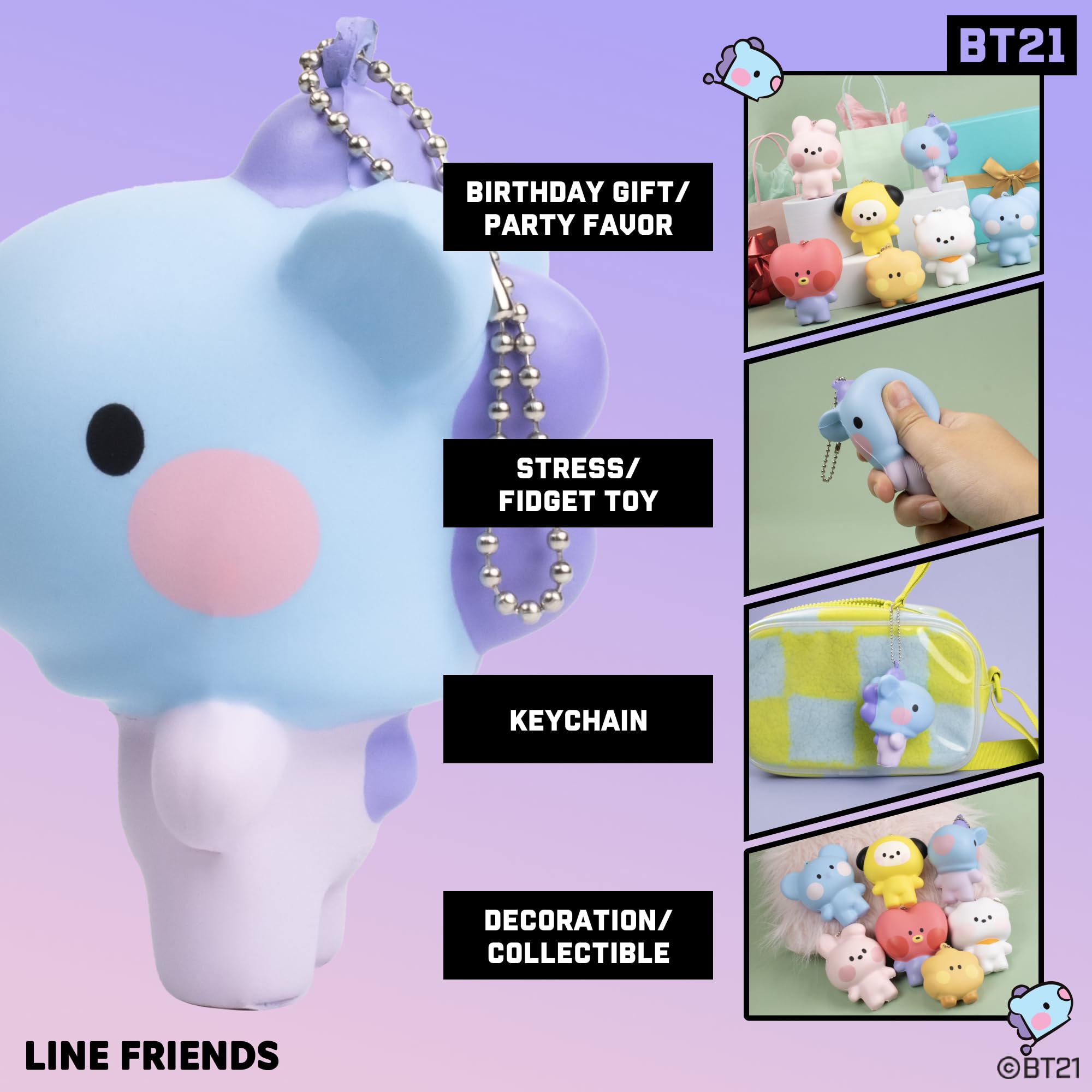 Mua Hamee BT21 Minini FB Keychain Squishy trên Amazon Mỹ chính hãng ...
