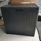 Keter City Outdoor Storage Box - Grey: Amazon.co.uk: Garden & Outdoors