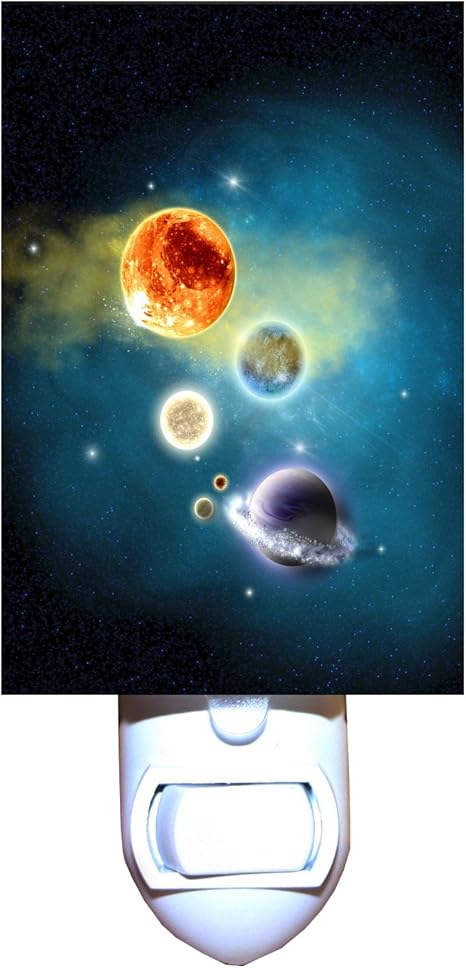 Making of a Solar System Decorative Night Light - - Amazon.com