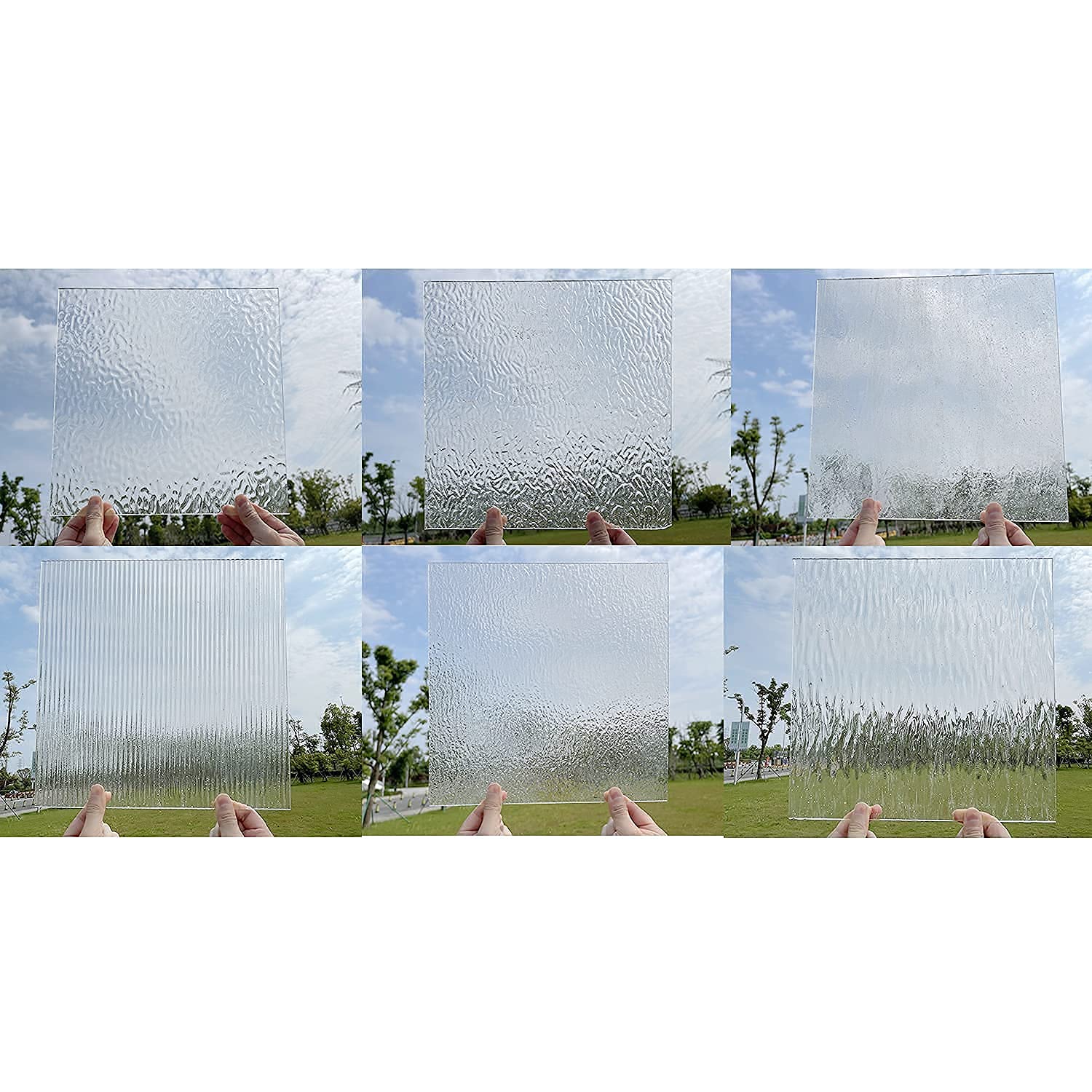 Mua Mosaic Stained Glass Sheets 12” x 12”, 6-Pack (Total 5.8sf ...