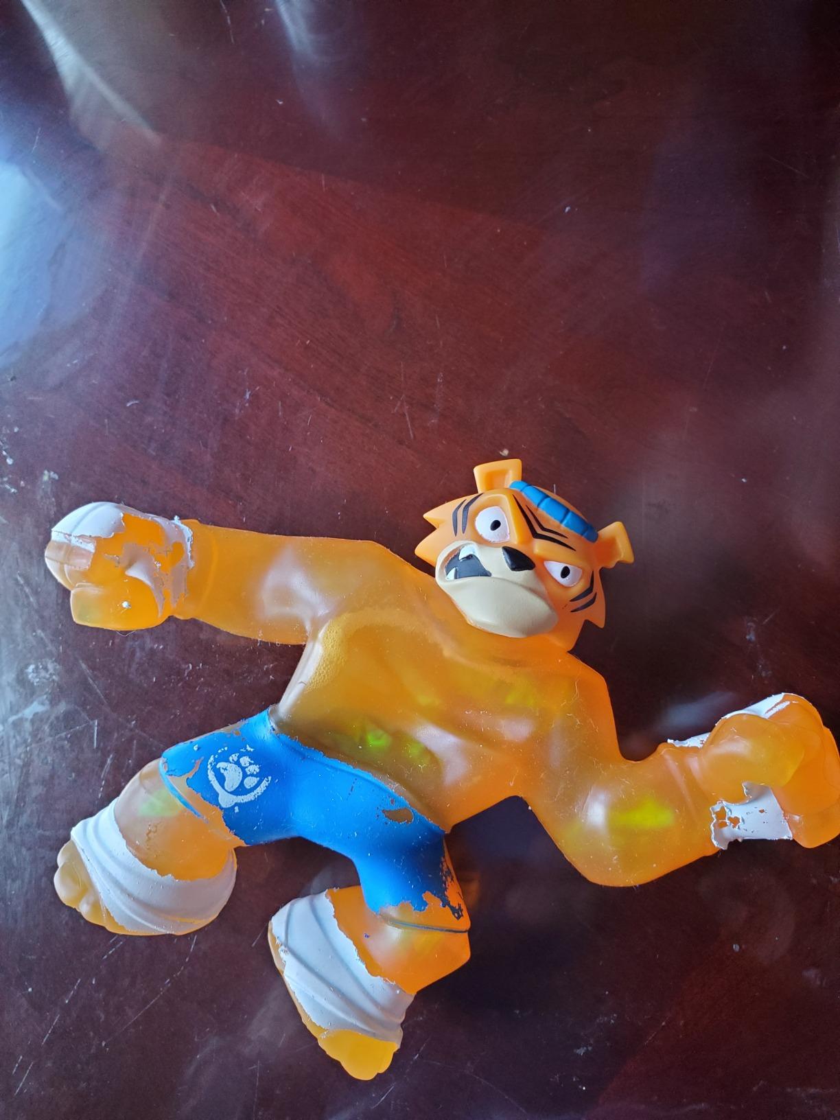 $5/mo - Finance Heroes of Goo Jit Zu - Single Squishy Tiger Action ...