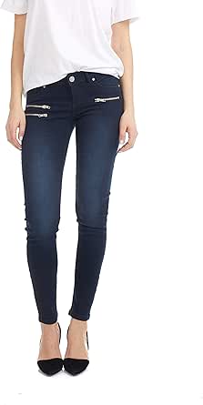 Suko Jeans Women's Biker Denim Pants Skinny Fit Tummy Tucker 18499 Blue ...