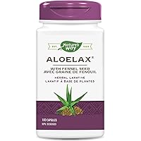 Nature's Way Aloelax Laxative Health Supplement, 100 Count : Amazon.ca ...