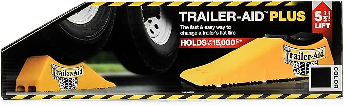 Trailer Aid Plus Tandem Tire Changing Ramp, Tire Repair Tools - Amazon ...
