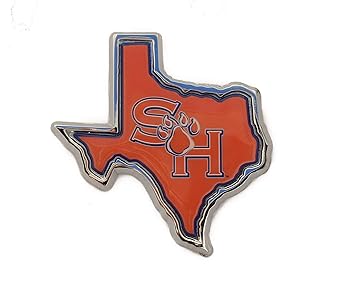 Amazon.com: Sam Houston State University Texas Shaped Auto Emblem ...
