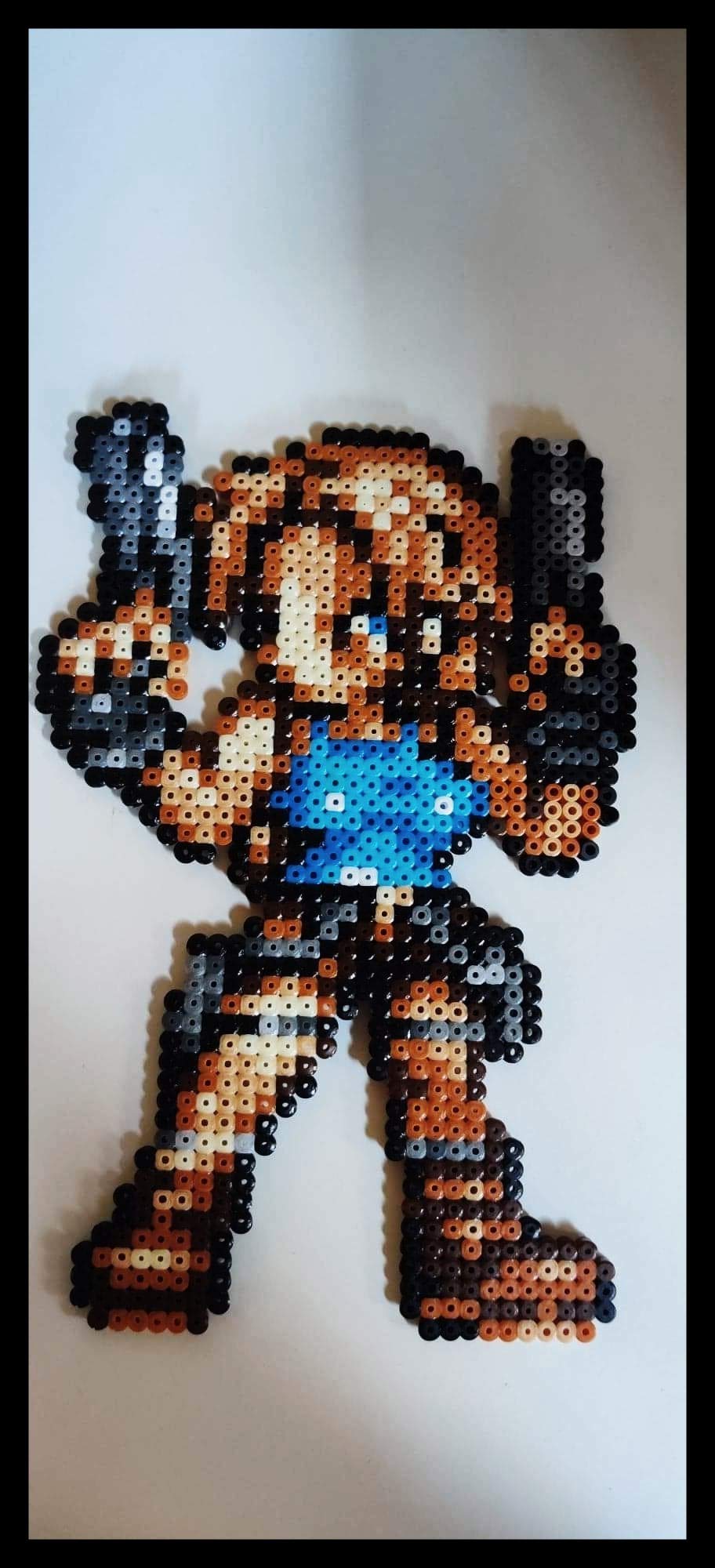 Buy Lara croft Tomb raider- Pixel art - Perler beads - ironing pearl ...