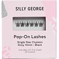 Amazon.com: Silly George Single-Size Pop-On Lashes - DIY 1-Step Pre ...