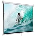 Amazon.com: SUPER DEAL 100'' 16:9 HD Projection Screen Foldable Anti ...