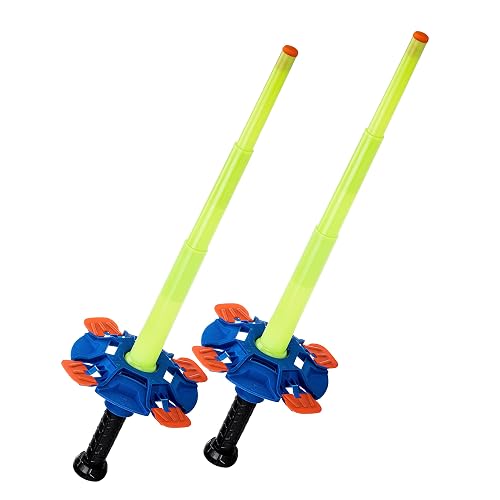 Nerf Duel Swords Set - Retractable Swords with Glow in the Dark Feature ...