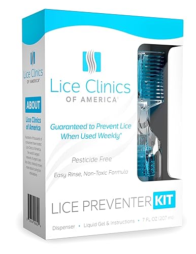 Lice Preventer Kit Guaranteed to Prevent Head Lice Infestation- Safe ...